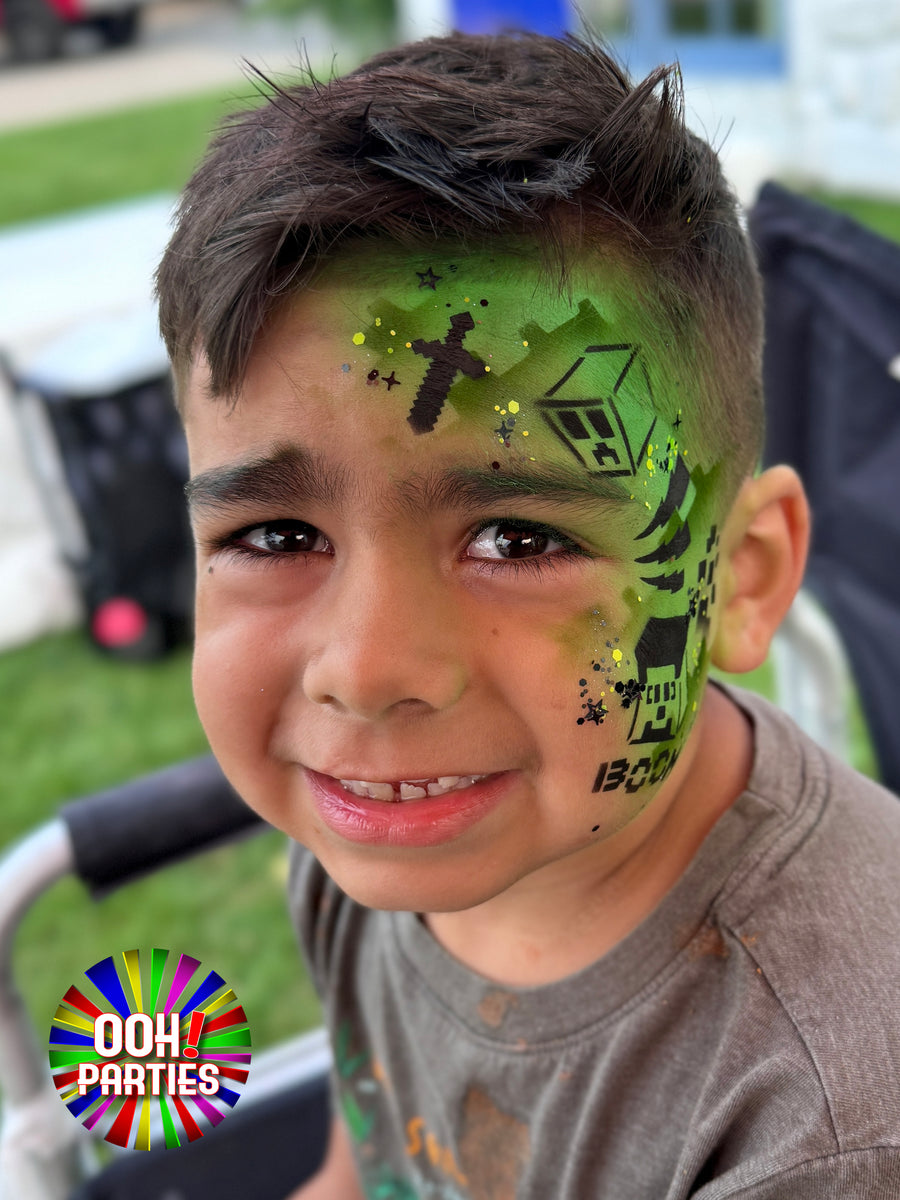 Minecraft Stencil Set - DIGITAL DOWNLOAD – Ooh! Body Art Stencils
