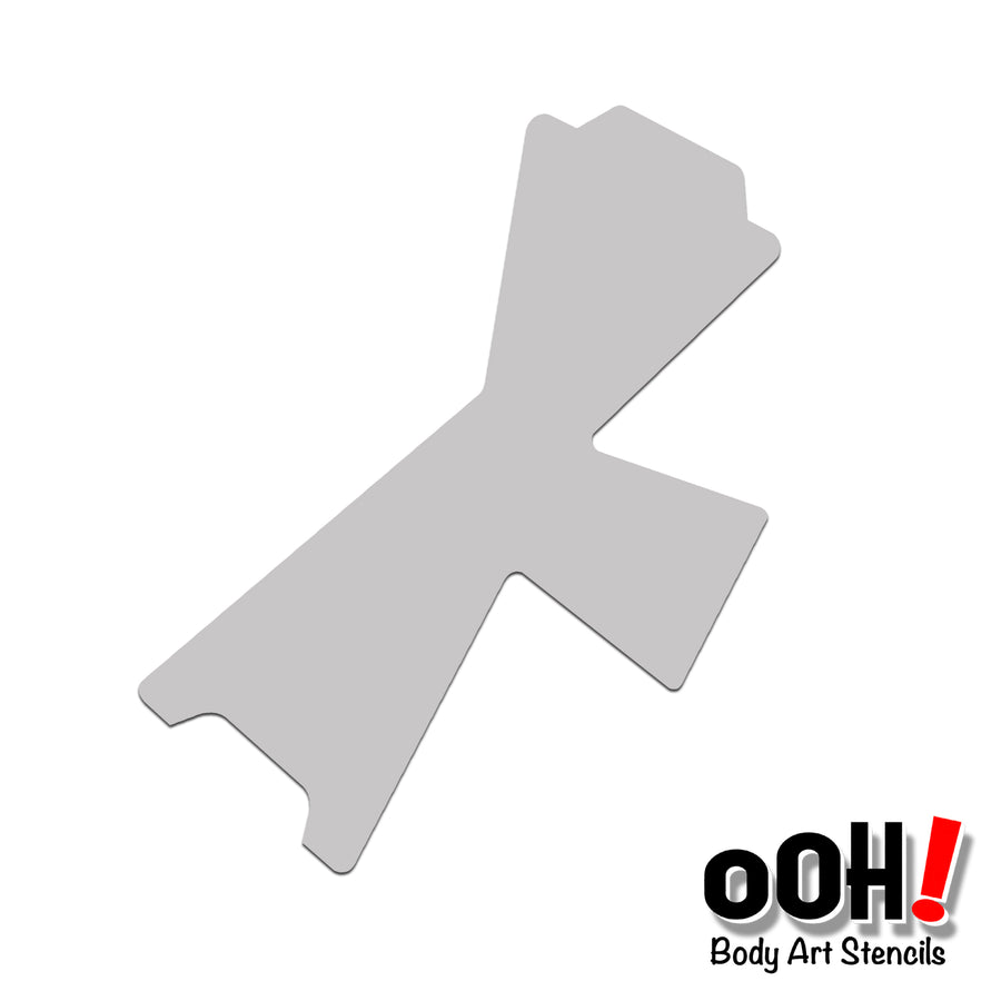 FS02 Freestyle Mask Sculpting Stencil – Ooh! Body Art Stencils