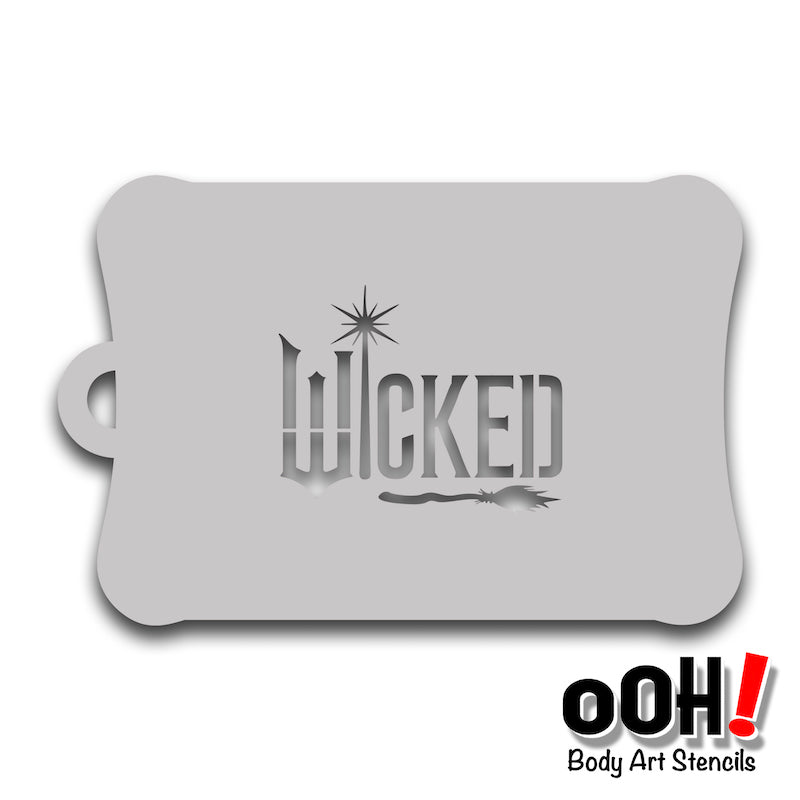 SB50 Wicked Tattoo Stencil – Ooh! Body Art Stencils