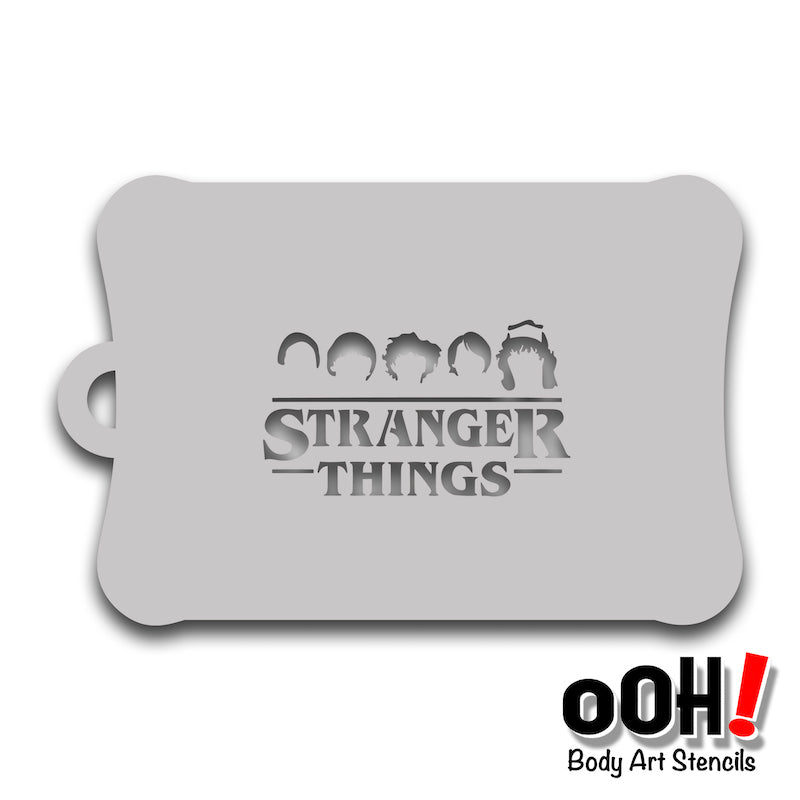 SB53 Stranger Things Tattoo Stencil – Ooh! Body Art Stencils